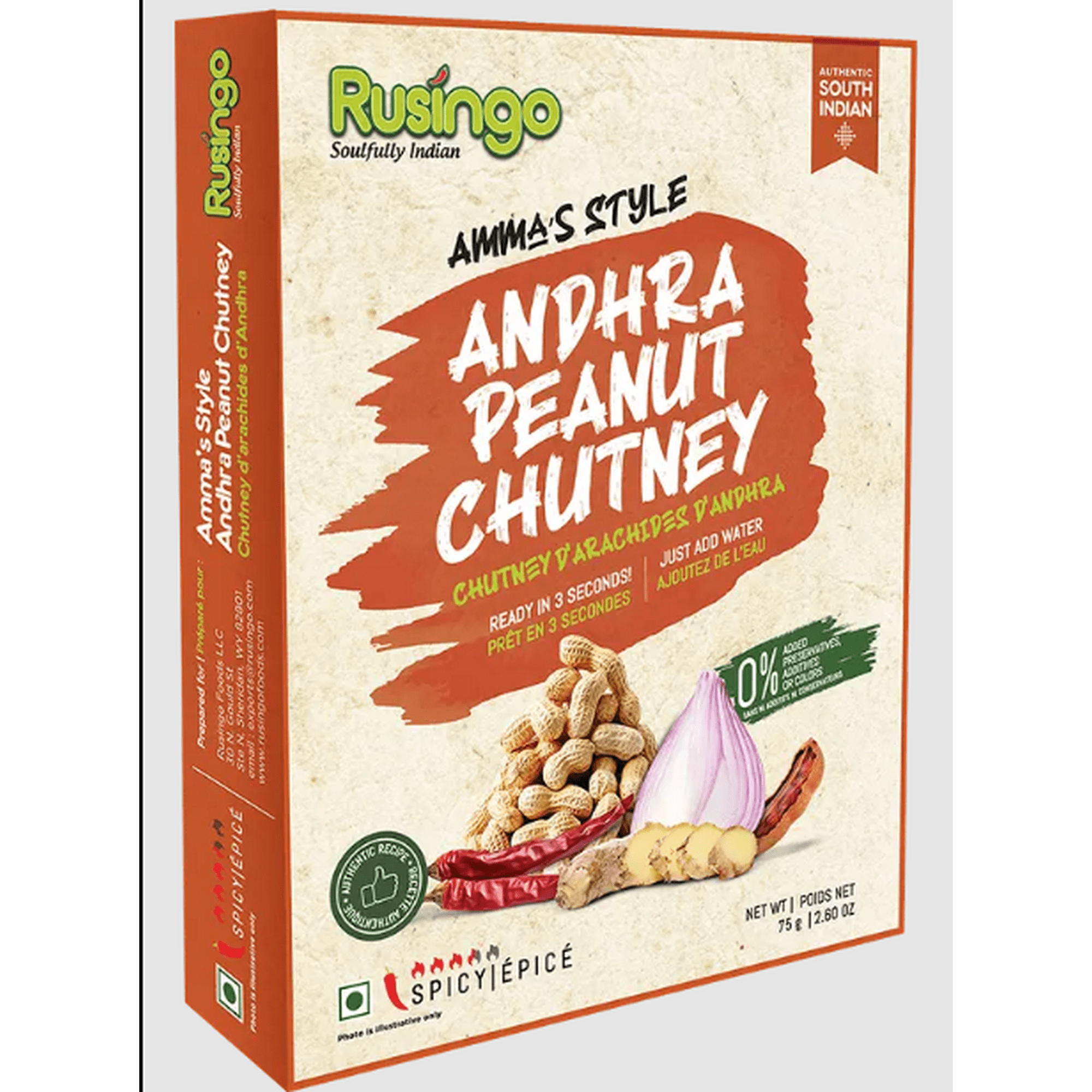 Click here for Rusingo Andhra Peanut Chutney - Authentic South In... prices
