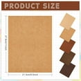100 Sheets 5 Shades Cardstock Paper 8.5 x 11 Inches 180gsm Solid Core ...