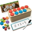 Coogam Magnetic Ten-Frame Set, Math Manipulative Toy for Kids 3-5 Years Old - Walmart.com