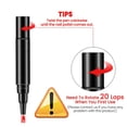 Nail Polish Pen,One Step Gel Nail Pen Set, 6 Color 5ml Portable 3-in-1 ...