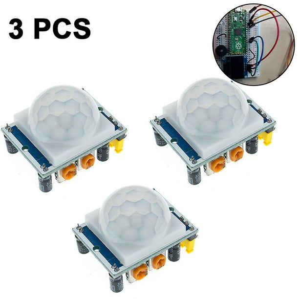 3pcs Hc-sr501 Pir Motion Sensor Infrared Ir Sensor Human Body Detector ...