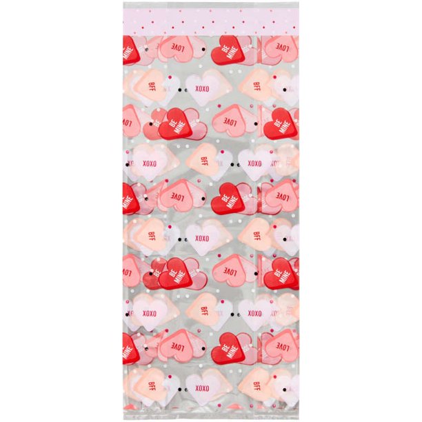 A Birthday Place Conversation Hearts Valentine's Day Treat Multi-color ...