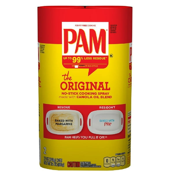 Pam Original Cooking Spray (12 oz., 2 pk.) - Walmart.com