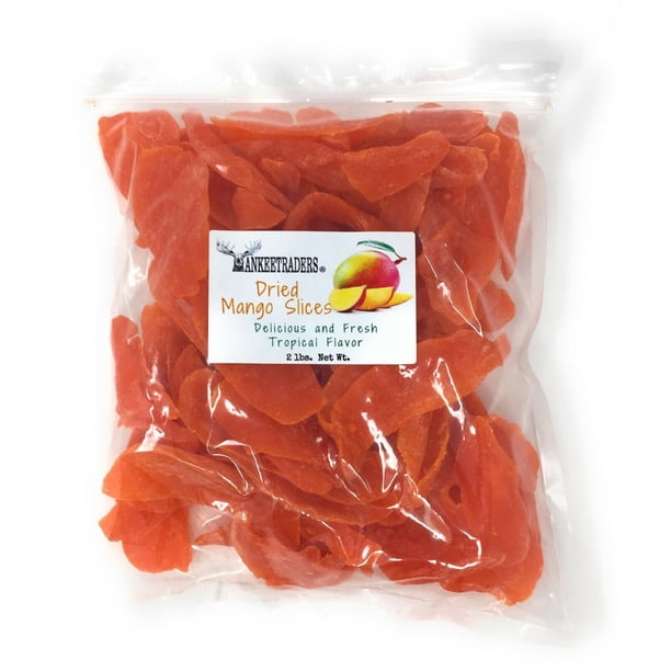 YANKEETRADERS® Dried Mango Slices - 2 lbs. - Walmart.com