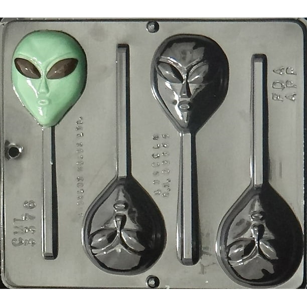 3376 Alien Lollipop Chocolate Candy Mold - Walmart.com - Walmart.com