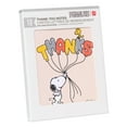 American Greetings Peanuts Thank You Card Stationery Notes, Snoopy and ...