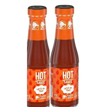 Taco Bell Fire Sauce, 7.5 oz Bottle - Walmart.com