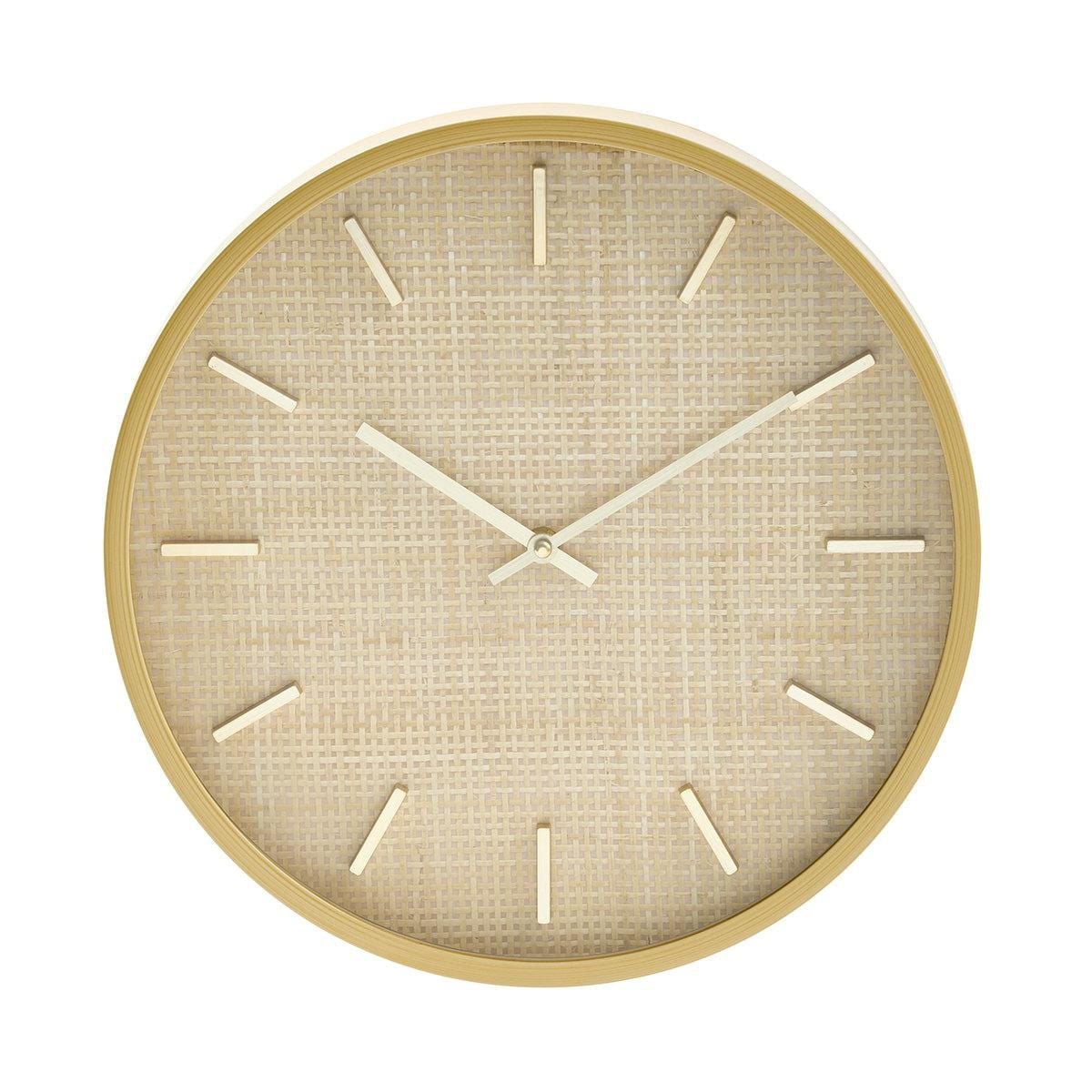 Click here for Anko Rattan Clock prices