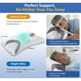 CPAP Pillow for Side Sleepers – Fits All CPAP Mask Types – Adjustable ...