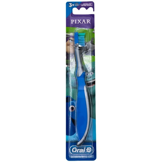 Oral-B Kids Pixar Toothbrush, Children 3+, Extra Soft, Characters Buzz ...