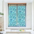 Home Decor Line Blue Mosaic Premium Window Film - Walmart.com