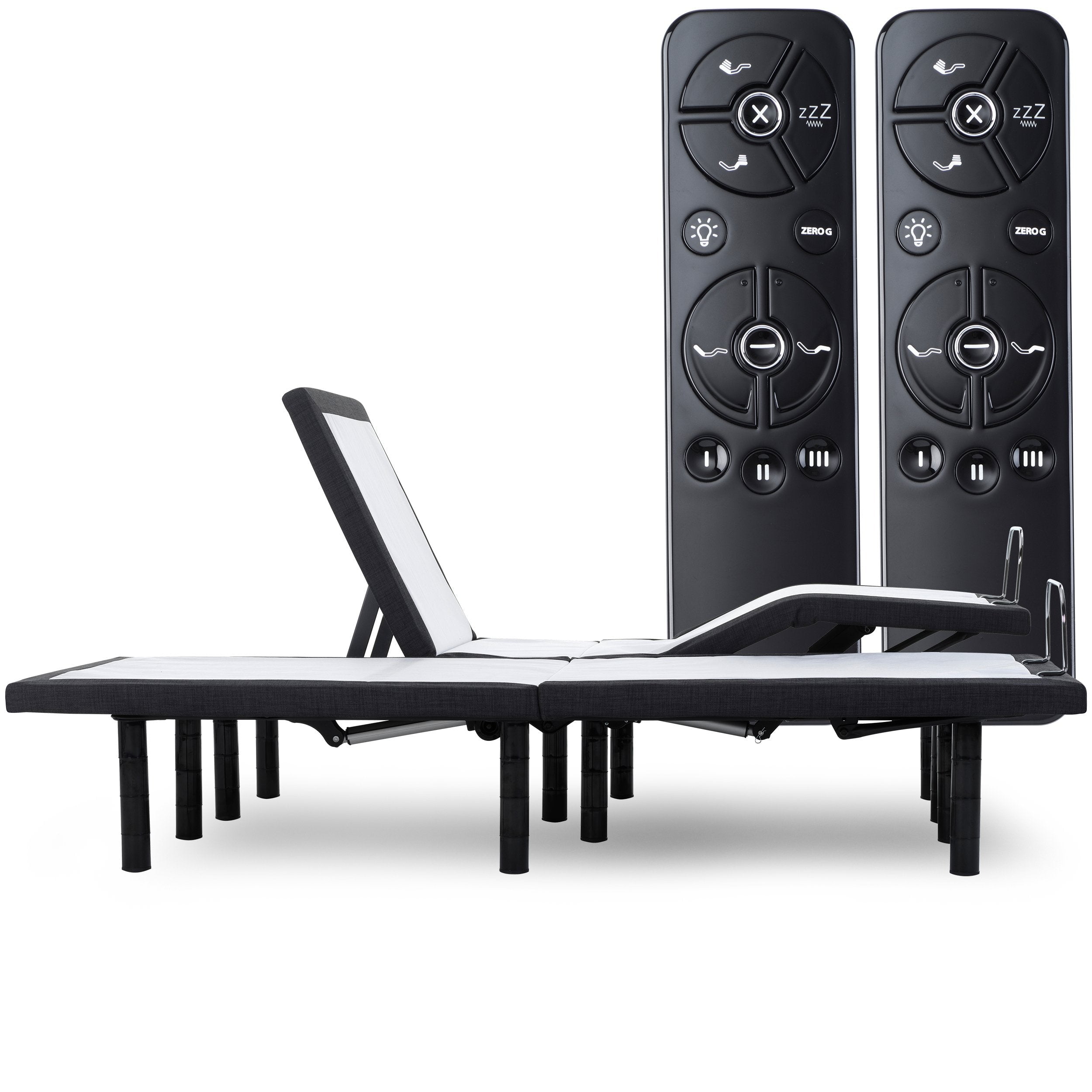 e4 Premium Adjustable Bed Frame with Zero Gravity. Massage, USB and ...