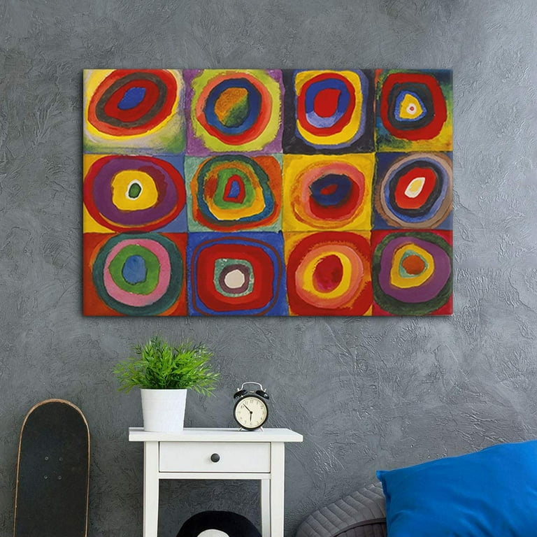 Wassily Kandinsky Circles In Concentric Squares