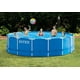 Intex 15' x 48" Metal Frame Above Ground Pool with Filter Pump ...