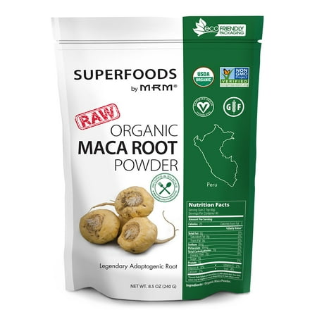 MRM Raw Organic Maca Root Powder, 8.5 Oz - Walmart.com