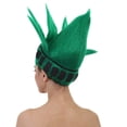 HPO Adult Unisex Statue of Liberty Green Wig,Best for Halloween, Flame ...