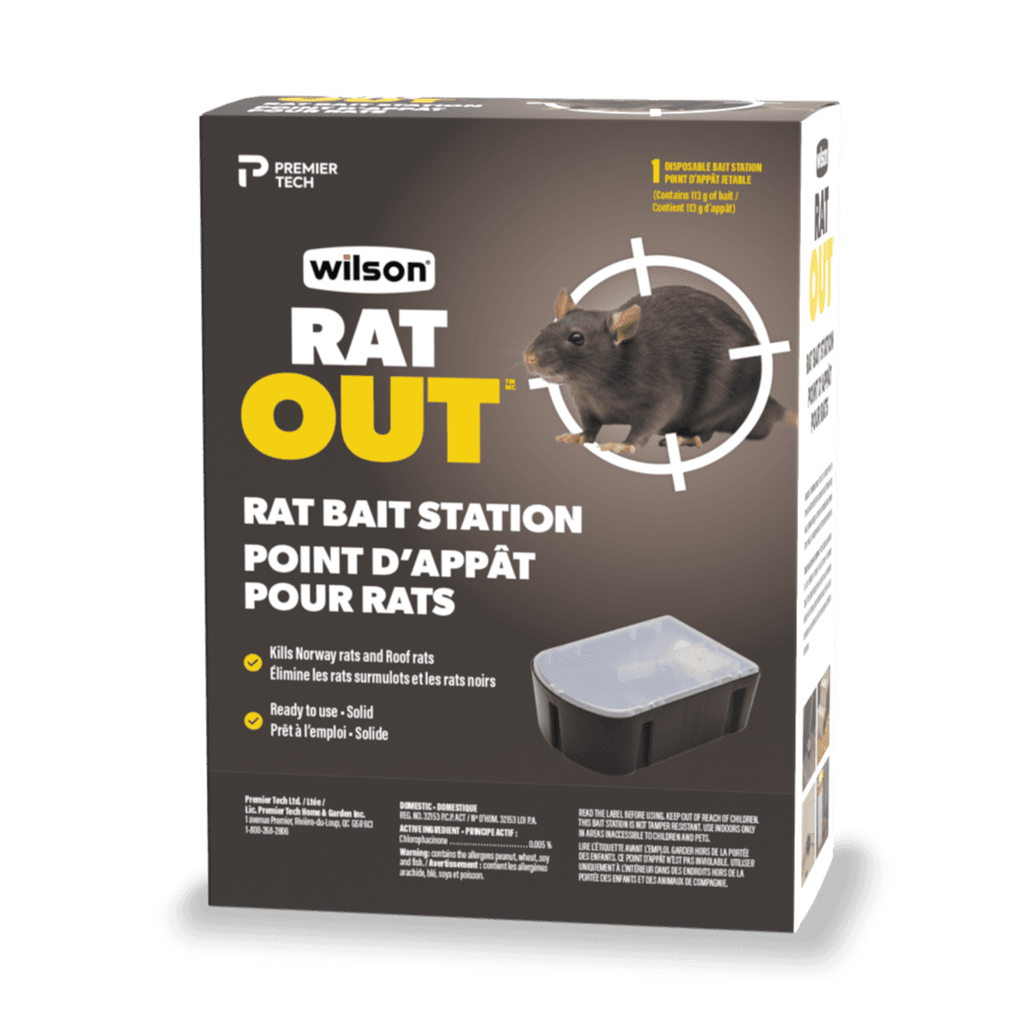 Click here for Wilson Rat Out Bait Station - Tamper-Resistant Rod... prices