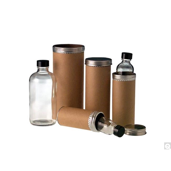2.5 x 6.5 in. Fiberboard Specimen Mailer 8 oz HDPE NM Cylinder Bottles ...