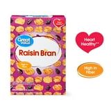 Great Value Raisin Bran Breakfast Cereal, 18.7 oz - Walmart.com