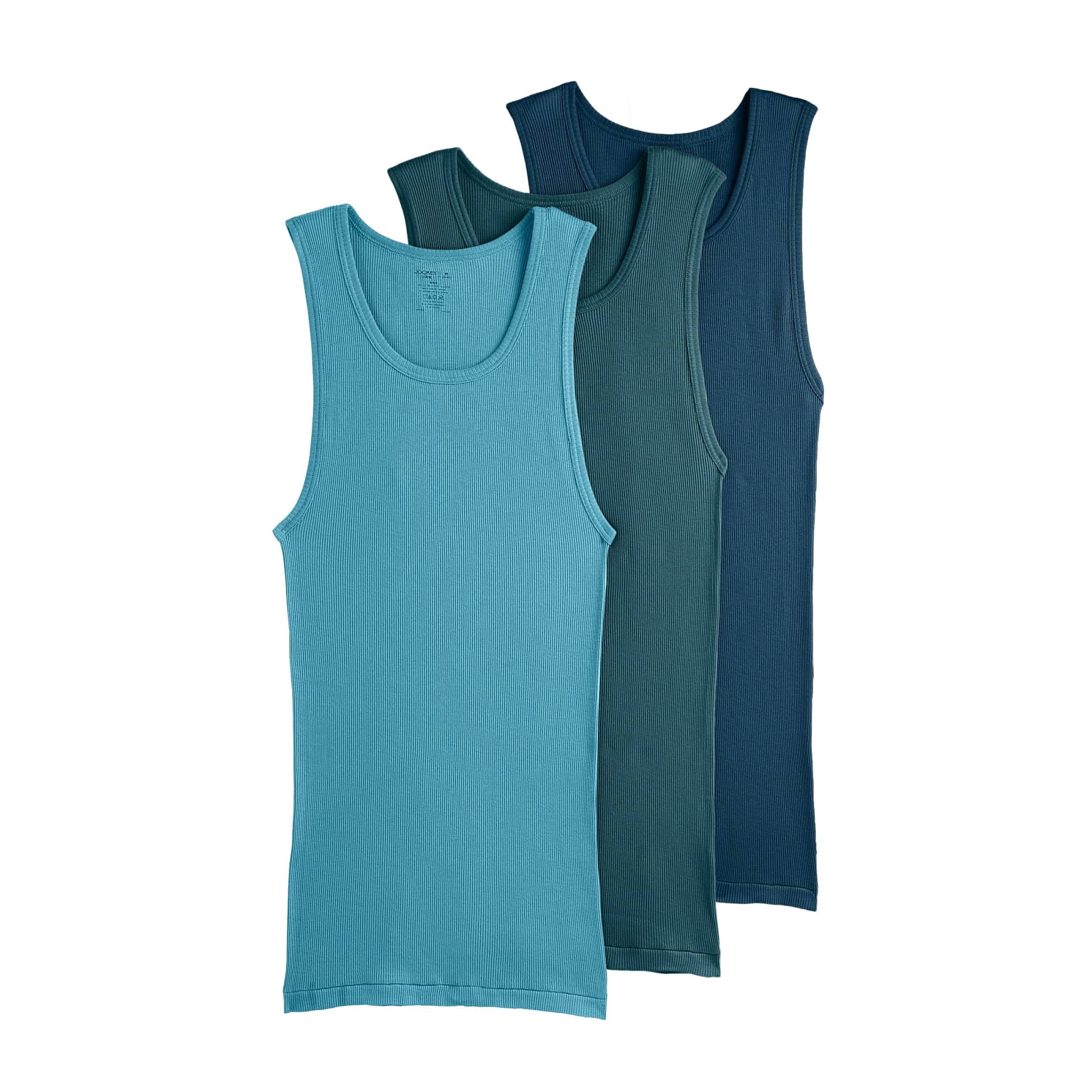 Click here for Jockey 100 Cotton Big Man A-Shirt Tank - 3 Pack prices