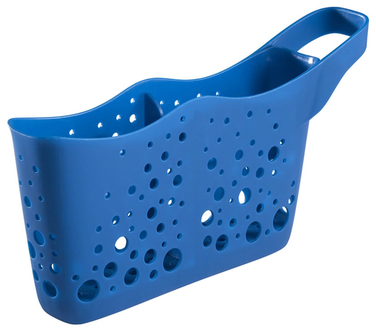 Hutzler Sponge Station Duo In Sink Sponge Caddy w/Drain Holes, Blue ...
