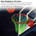 JTWEEN-Nylon-Glow-Basketball-Net-20-Light-Up-Outdoor-Net-The-Dark-Thick ...