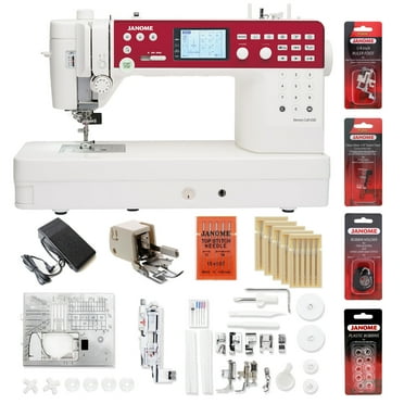 Janome Memory Craft 500E Sewing & Embroidery Machine with Bonus Bundle - Walmart.com