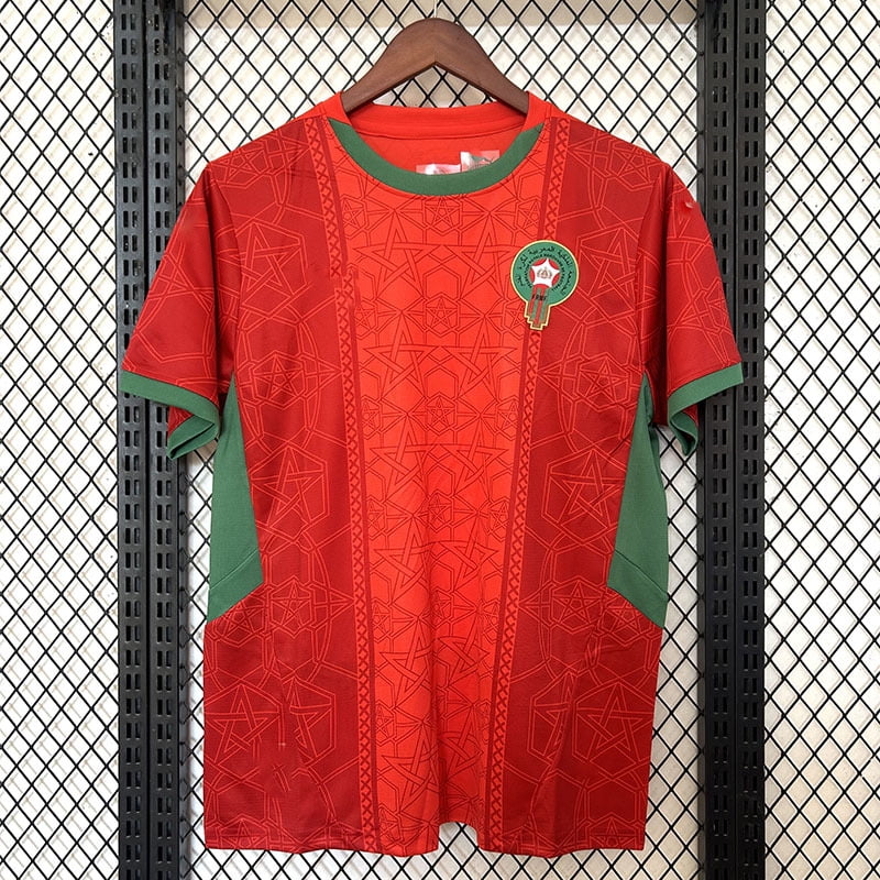 Click here for 9dzqf 25-26 Season Morocco Home Summer Classic Red... prices