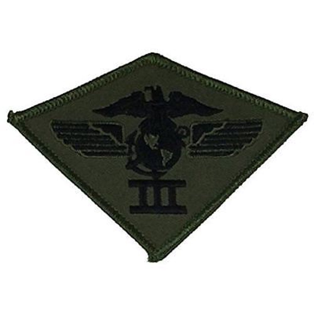 USMC THIRD III 3RD MARINE AIRCRAFT WING MAW PATCH OD GREEN MIRAMAR CA ...