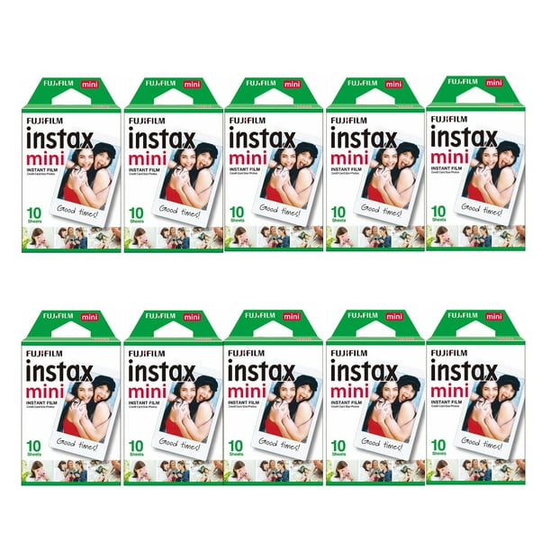 Fujifilm Instax Mini Film Pack (100 Prints) - Walmart.com - Walmart.com