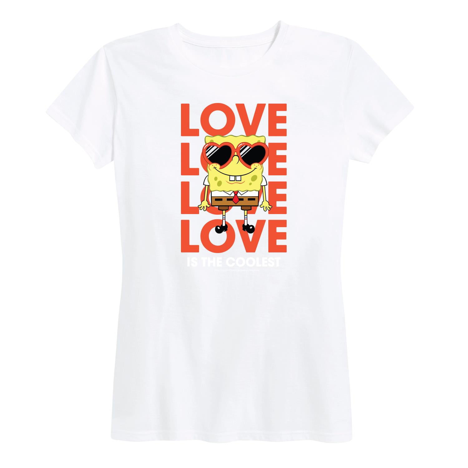 SpongeBob SquarePants - Valentine's Day Merchandise - Women's Short ...