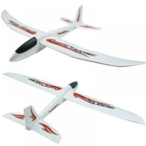 4 Pack Glider Plane Toys, 17.5" Large Throwing Foam Airplane, Dual ...