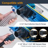 POWERTEC Router Table Dust Port – Dust Collection Hose 2-1/2 inch ...