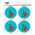 Gumby Pokey Best Friends Clay Art Refrigerator Fridge Locker Vinyl ...
