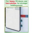 JJEAN-RV Magnetic Door Catch with Adhesives Screws - Easy to Install ...
