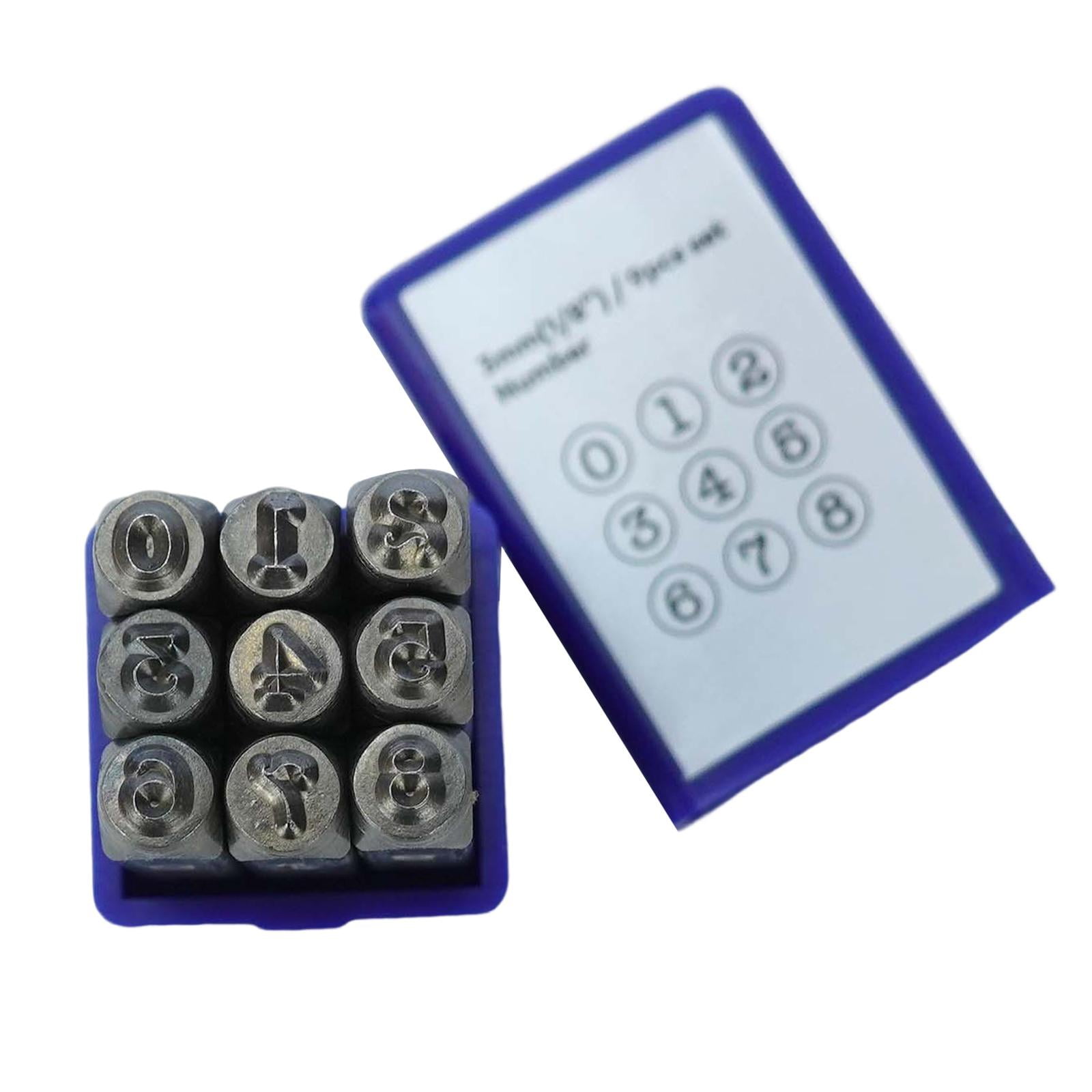 Carbon Steel Metal Stamping Tool Set, Engraving Embossing Jewelry ...