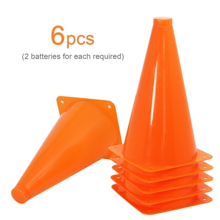 Amdohai 9 Inch Cone with Light Safety Cone Traffic Cone Multi-purpose ...