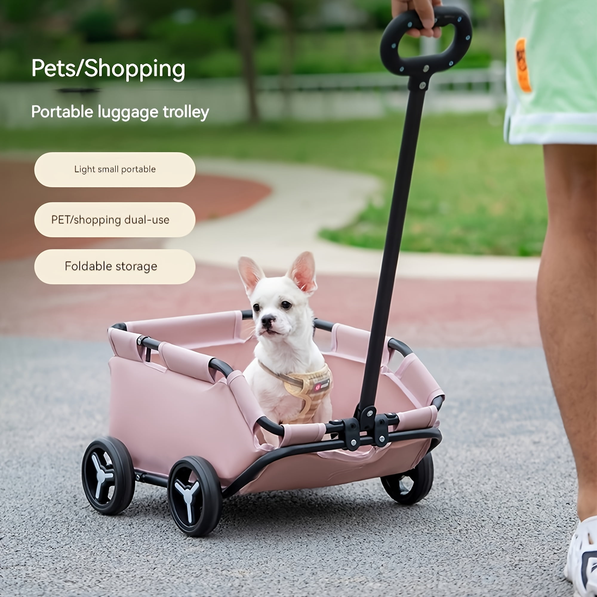 Click here for Grm Small Pet Shopping Stroller Dog Cat Teddy Stro... prices