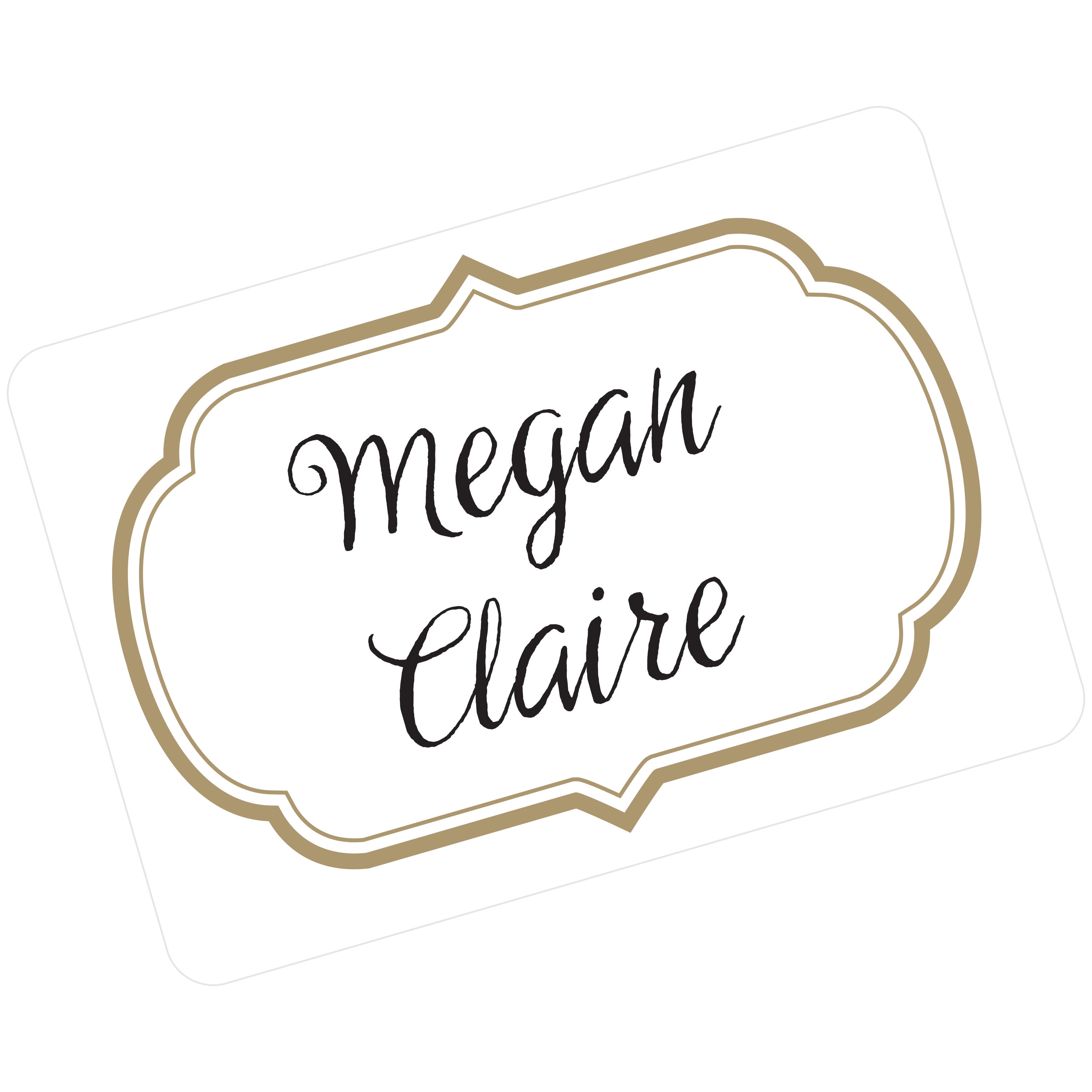 Megan Name Tag
