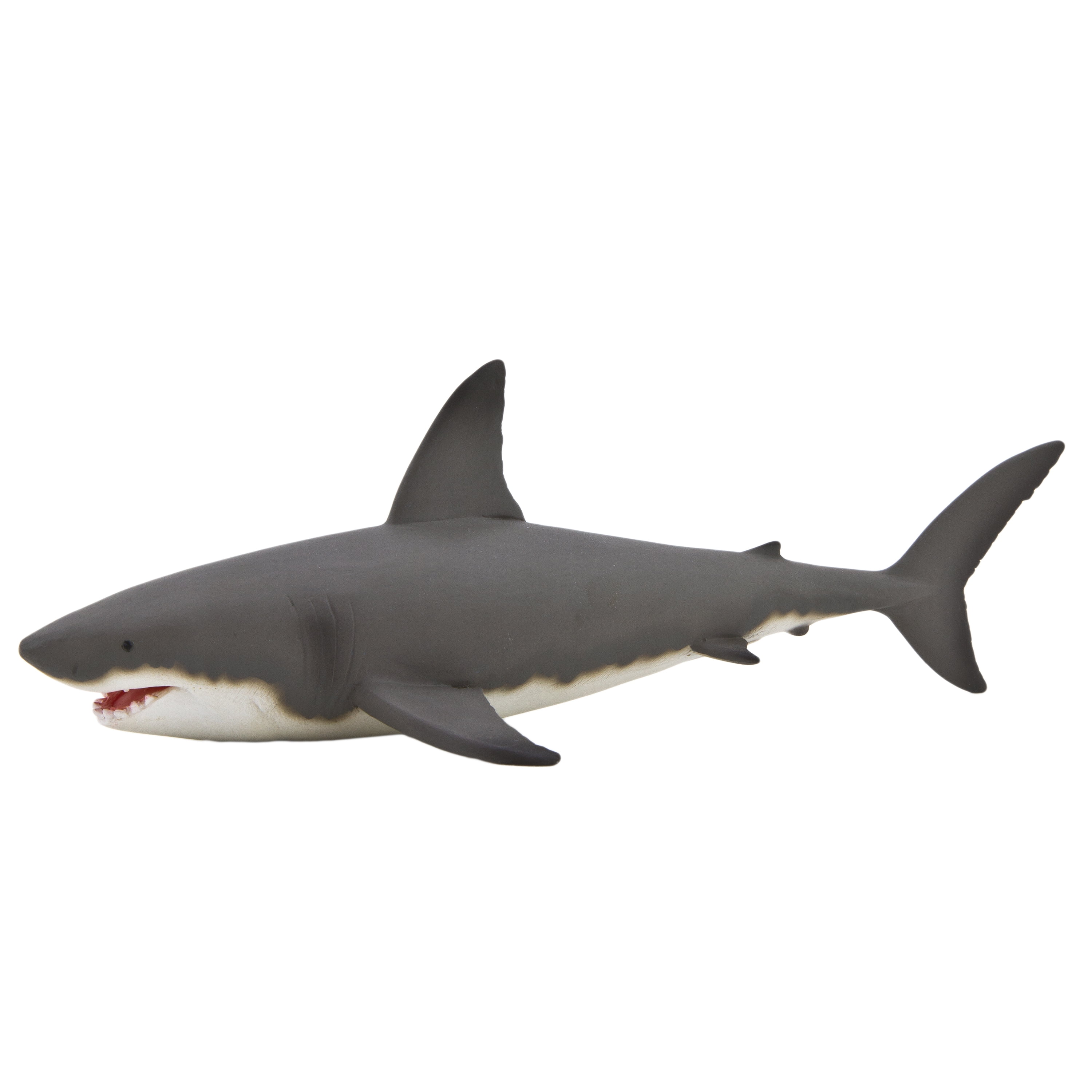 MOJO - Realistic International Wildlife Figurine, Great White Shark ...