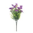 6 Pack Artificial Flowers Outdoor Patio Decoration Flower Bouquets ...