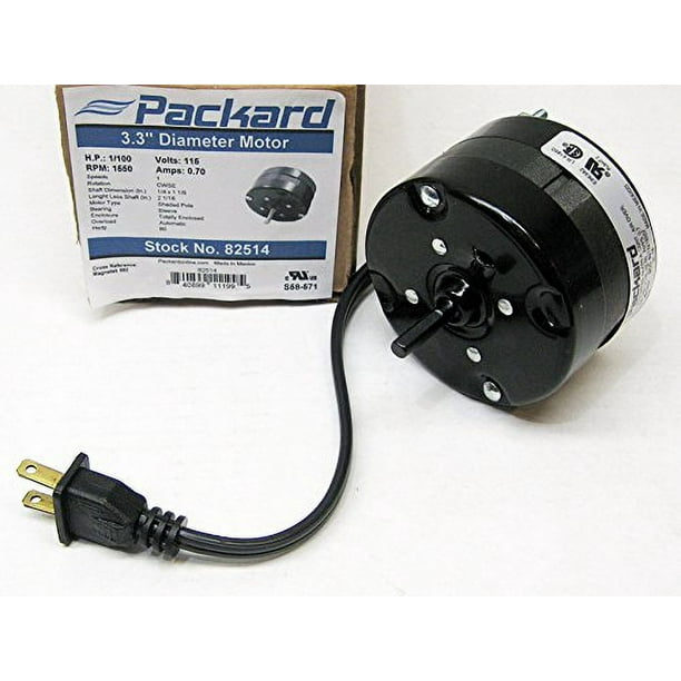 Packard Range Hood Vent Fan Motor 82514 - Walmart.ca