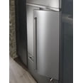 Kitchenaid KBFN502ESS 24.2 Cu. Ft. 42" Width Built-in Stainless French ...