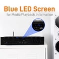 Pyle 600 Watt 6 Channel Bluetooth Amplifier Stereo Receiver w/ Remote ...