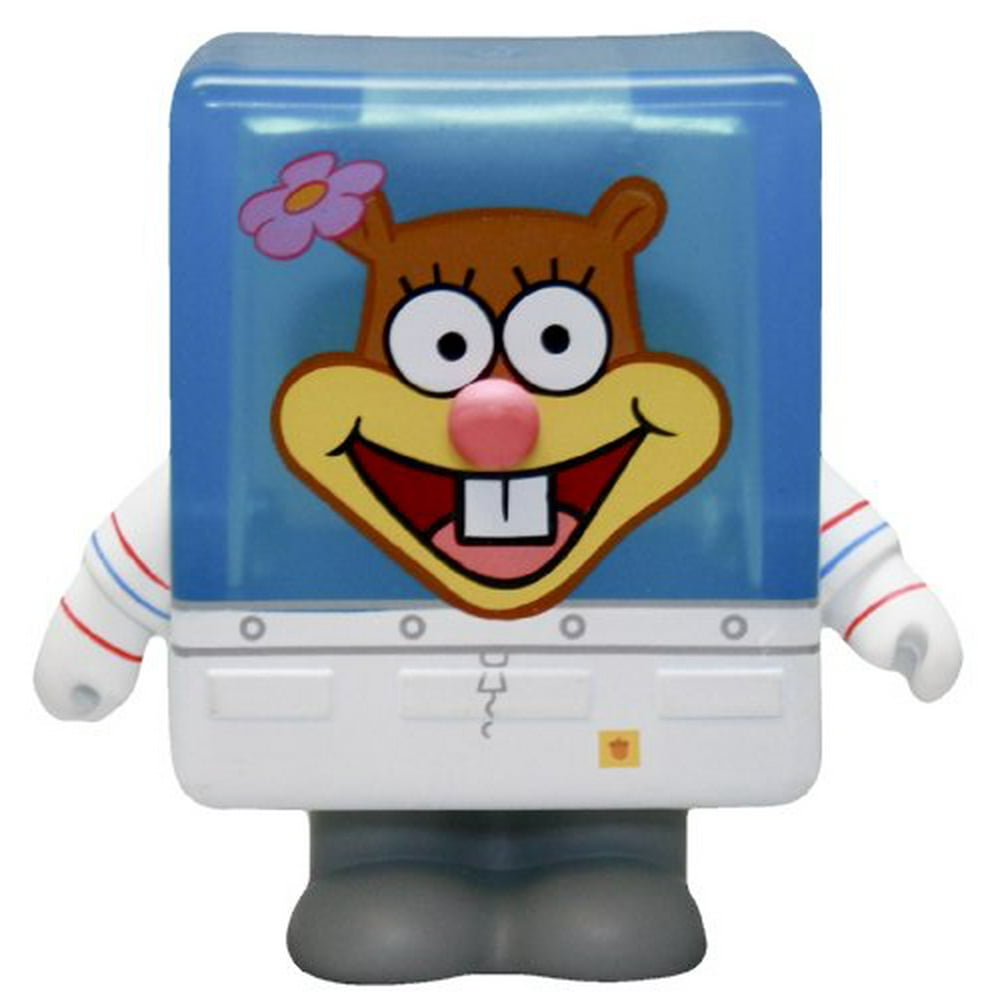 SpongeBob Sandy Clear Collectible 3" Vinyl Figure - Walmart.com ...