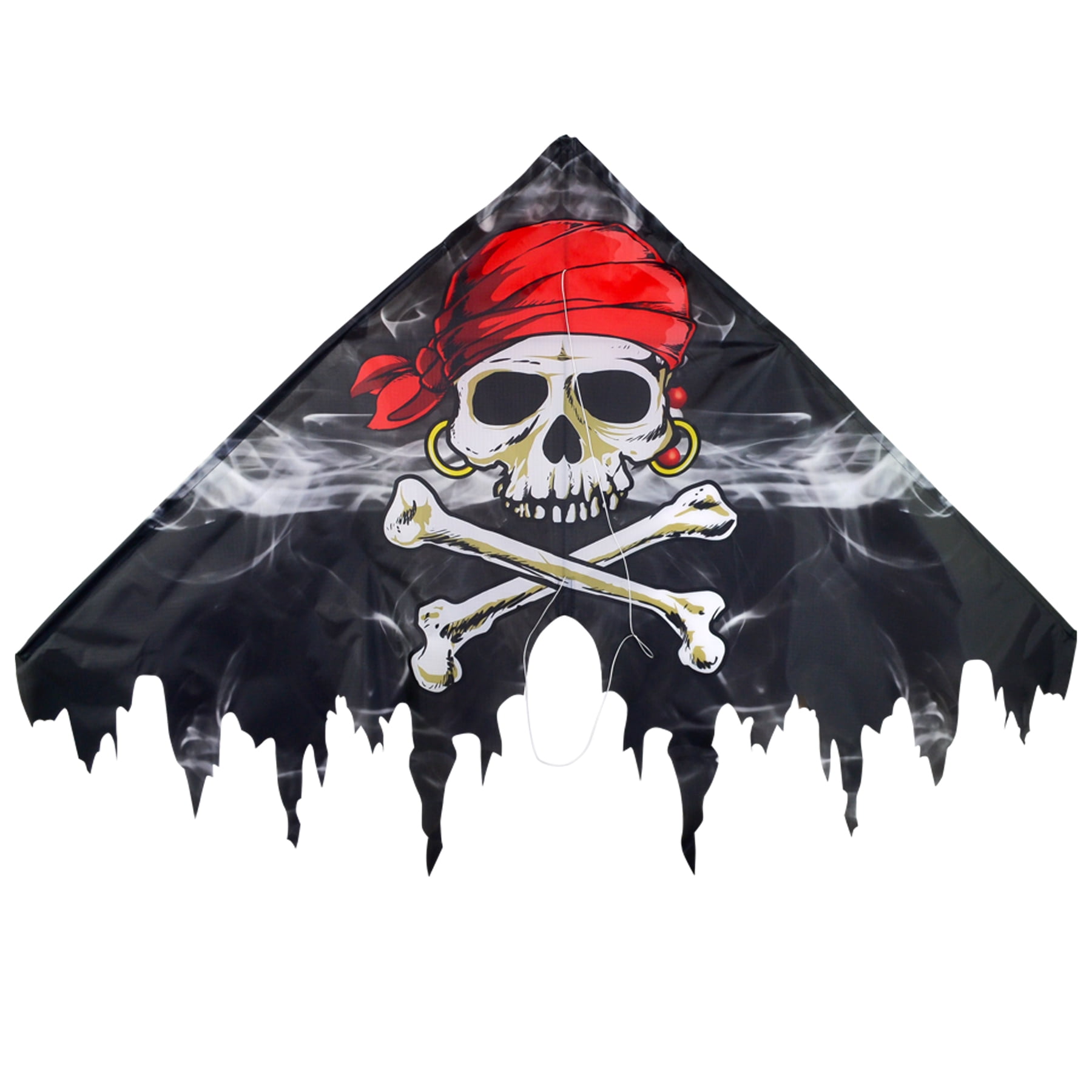 In the Breeze Kites 3257 - Smokin' Pirate Fringe 50-inch Delta Kite ...