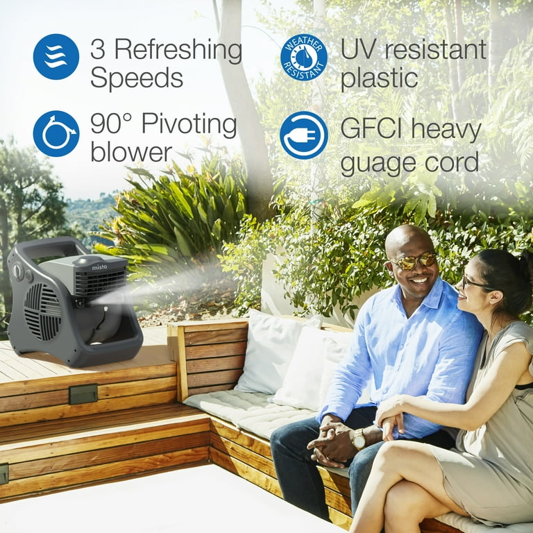 Outdoor Misting Fan Attachments Walmart Amazon.com: Cooling Fan With