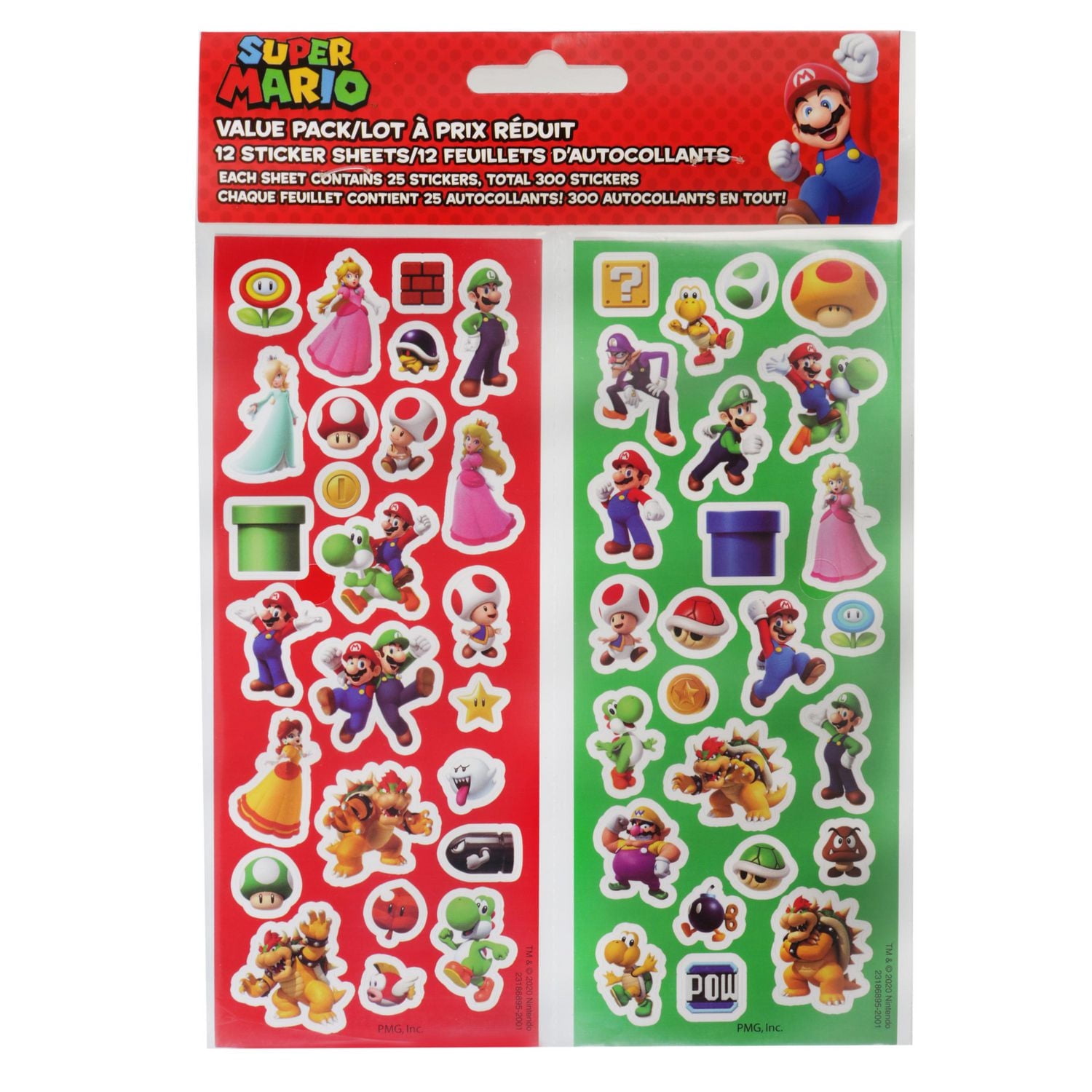 Click here for Stickerfitti Super Mario Value Pack Stickers - 12... prices
