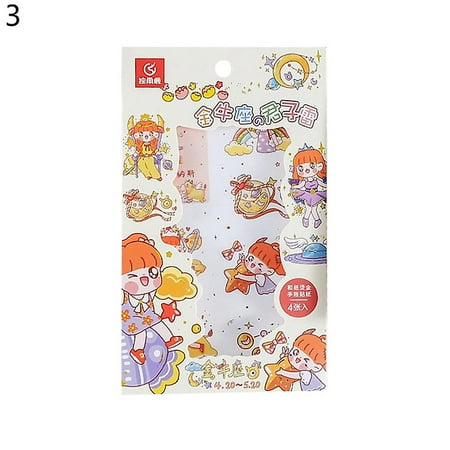 4 Sheets Laptop Sticker Nice-looking No Residue Lightweight Twelve ...