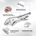 5-Piece Locking Pliers Set, Pliers Tool Set, Vice Grips with Chrome ...